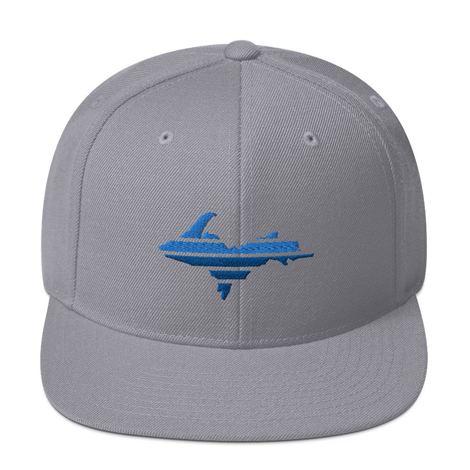 Upper Peninsula Silhouette Snapback Hat - Etsy