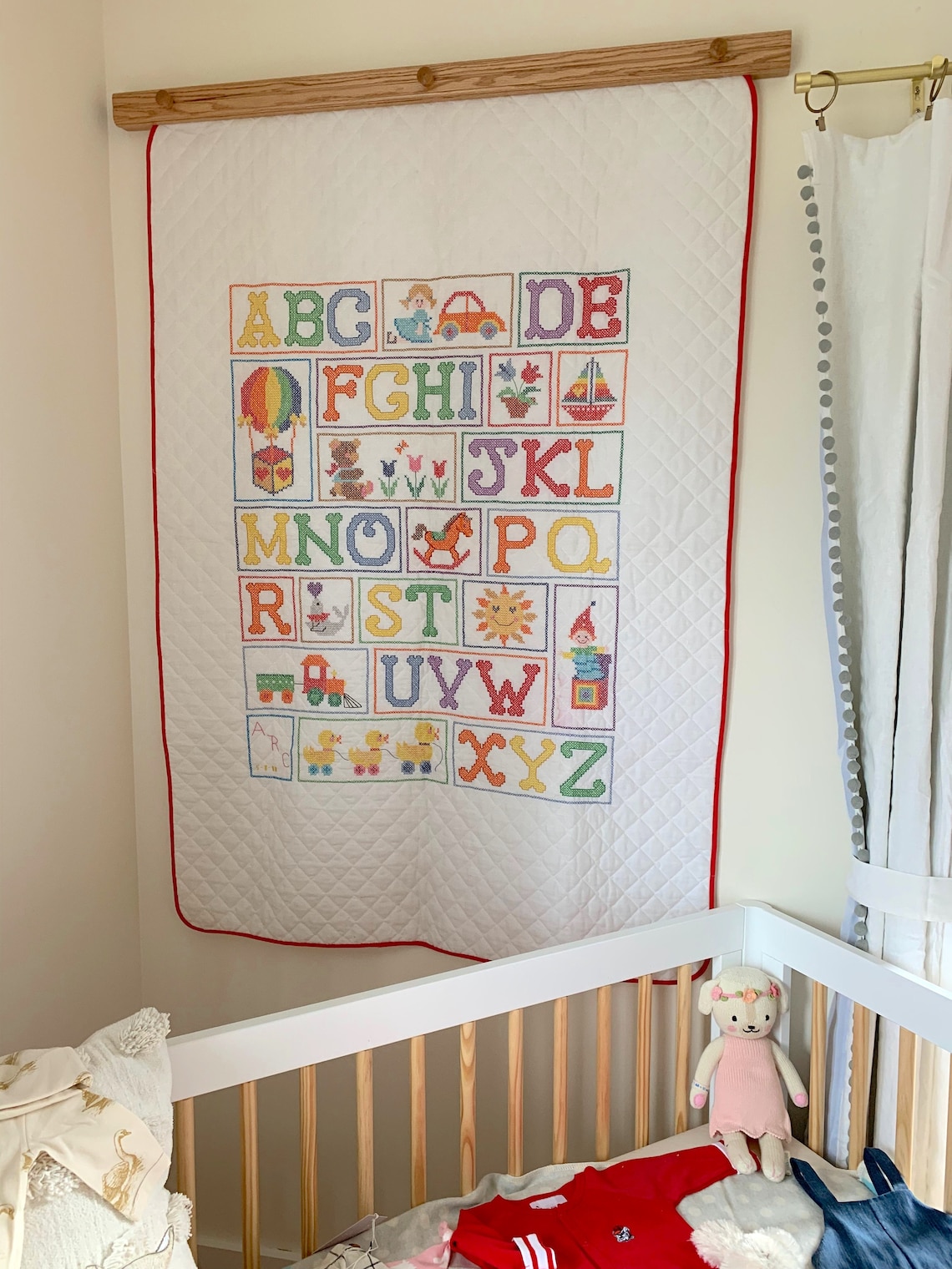 Quilt & Rug Hanger 45 48 Several Finishes Available - Etsy