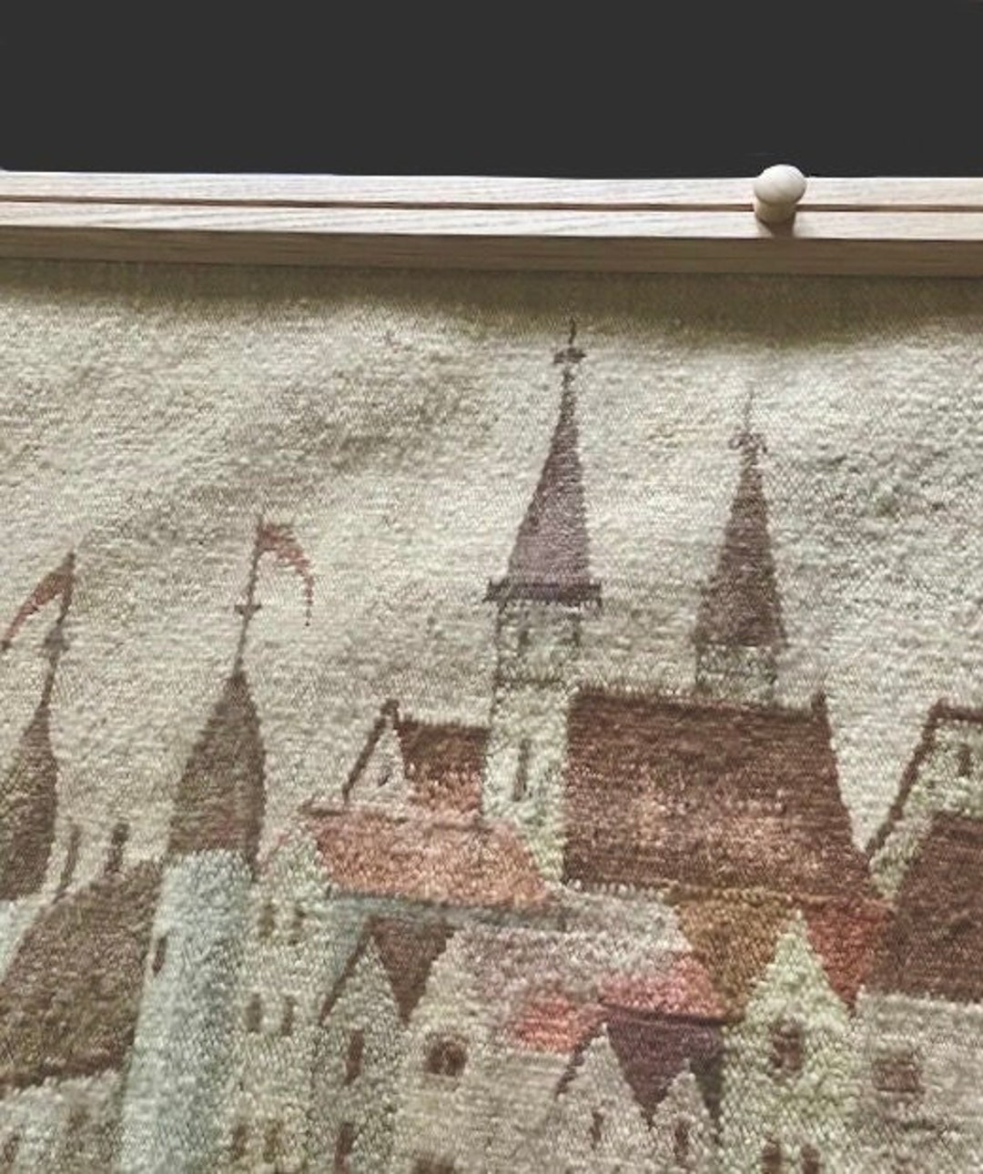 Unfinished 18-36" Custom Quilt & Rug Hangers - Available in Oak, Maple ...