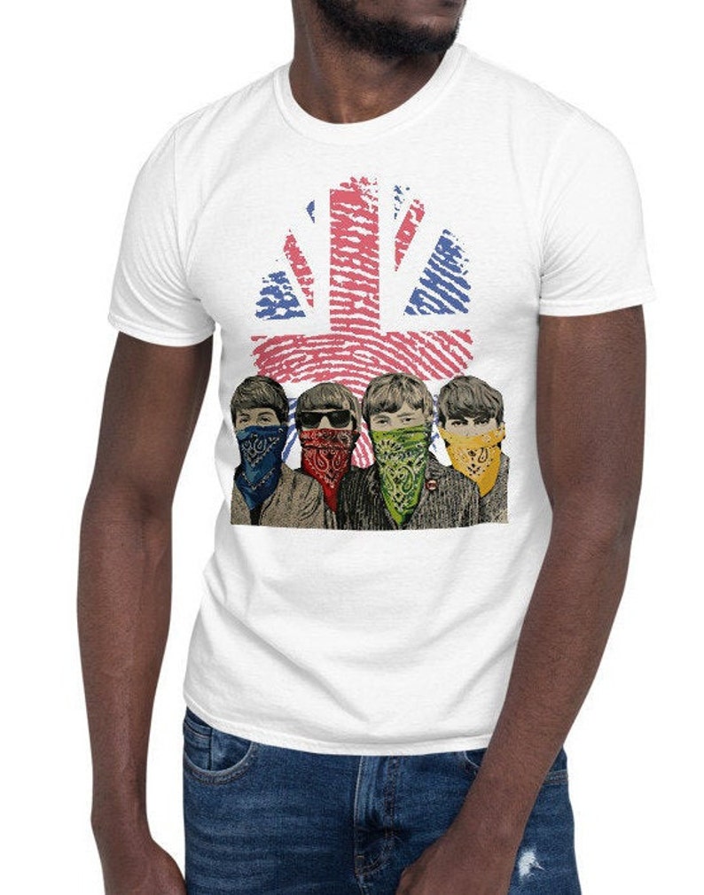 Imagine 70's - Fan Art - Classics - UK Flag Fingerprint - Short-sleeve ...