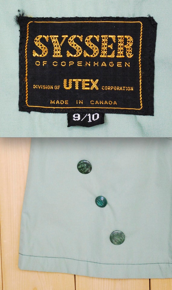 1970's Pale Green SYSSER of Copenhagen Full Length Sw… - Gem