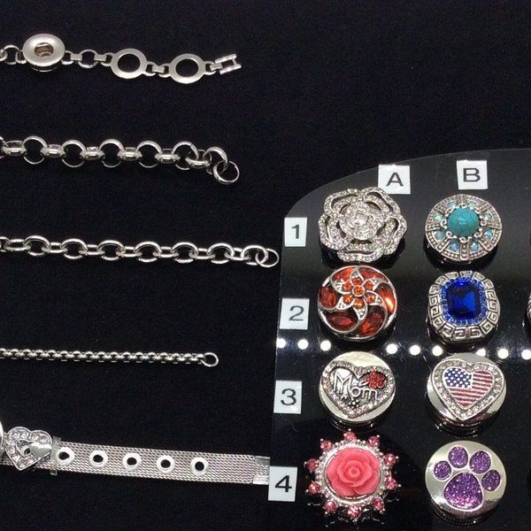 Snap Bracelet - Etsy