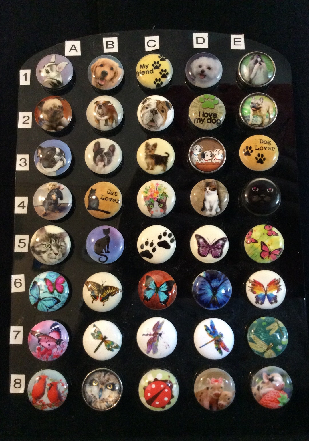 Four 20mm Snaps . Select 4 Snaps, Put 1 Under Select Option, Other 3 ...