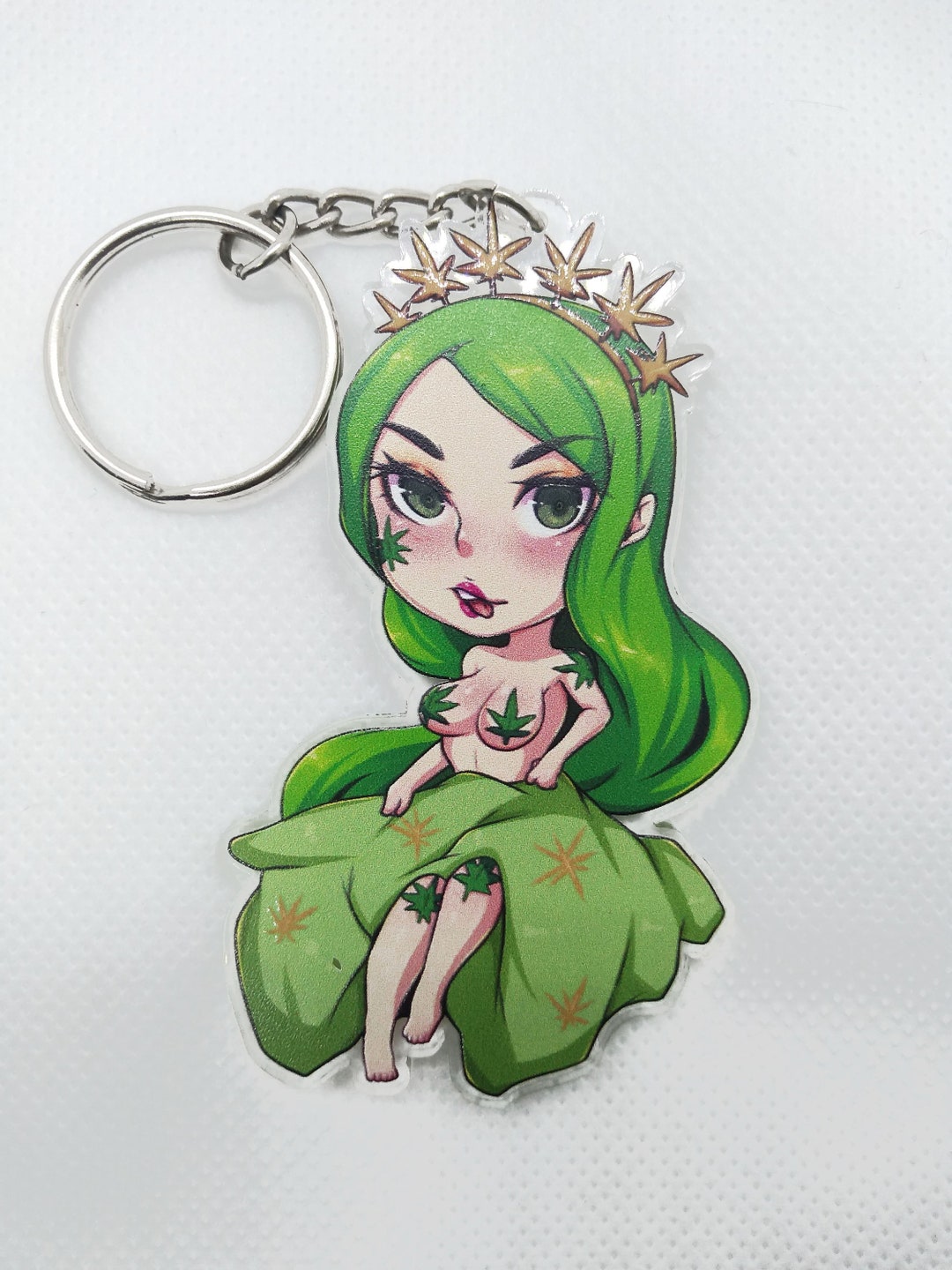 Lady Gaga Mary Jane Holland Parody Keychain Charm Chibi - Etsy