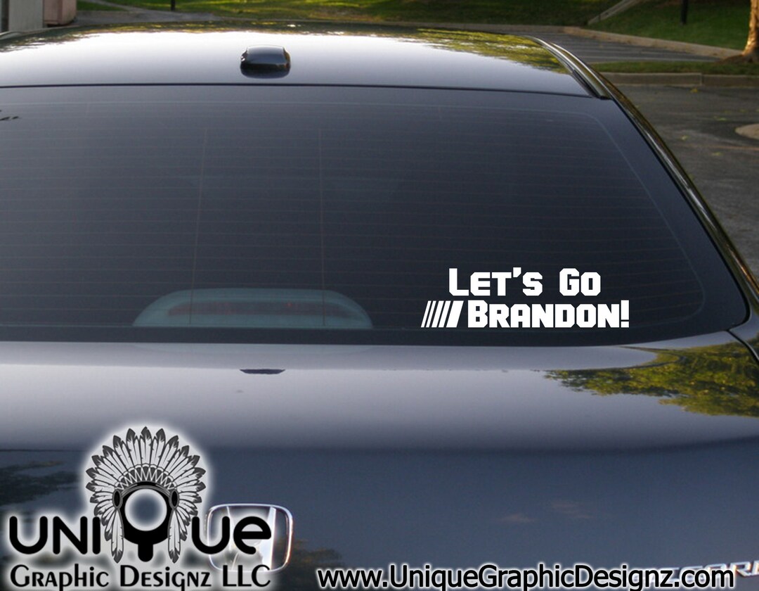 Let's Go Brandon Decal - Etsy