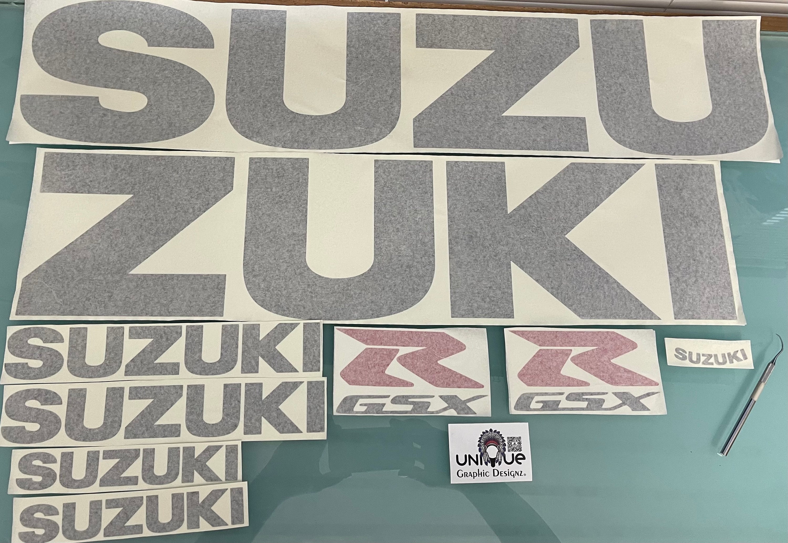 Suzuki Factory Decal Kit - Etsy