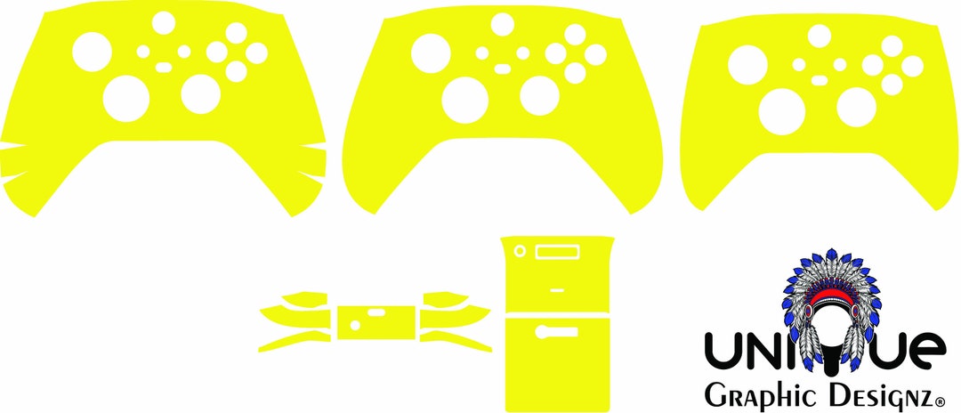Xbox Series X Skin Template SVG EPS PDF Ai - Etsy