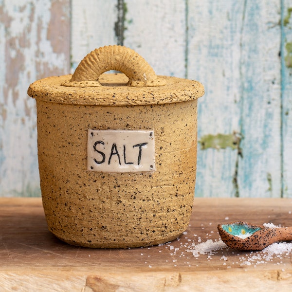 Ceramic Salt Cellar - Etsy