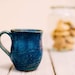 Pottery Blue Jeans Mug Set, Pottery Coffee Mugs, Blue Ceramic Mugs Set ...