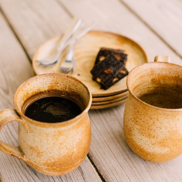Ceramic Mug Set - Etsy