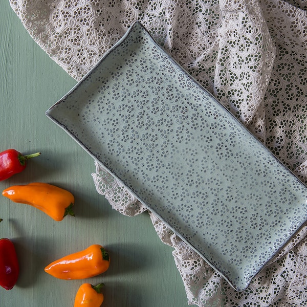 Pottery Platter - Etsy