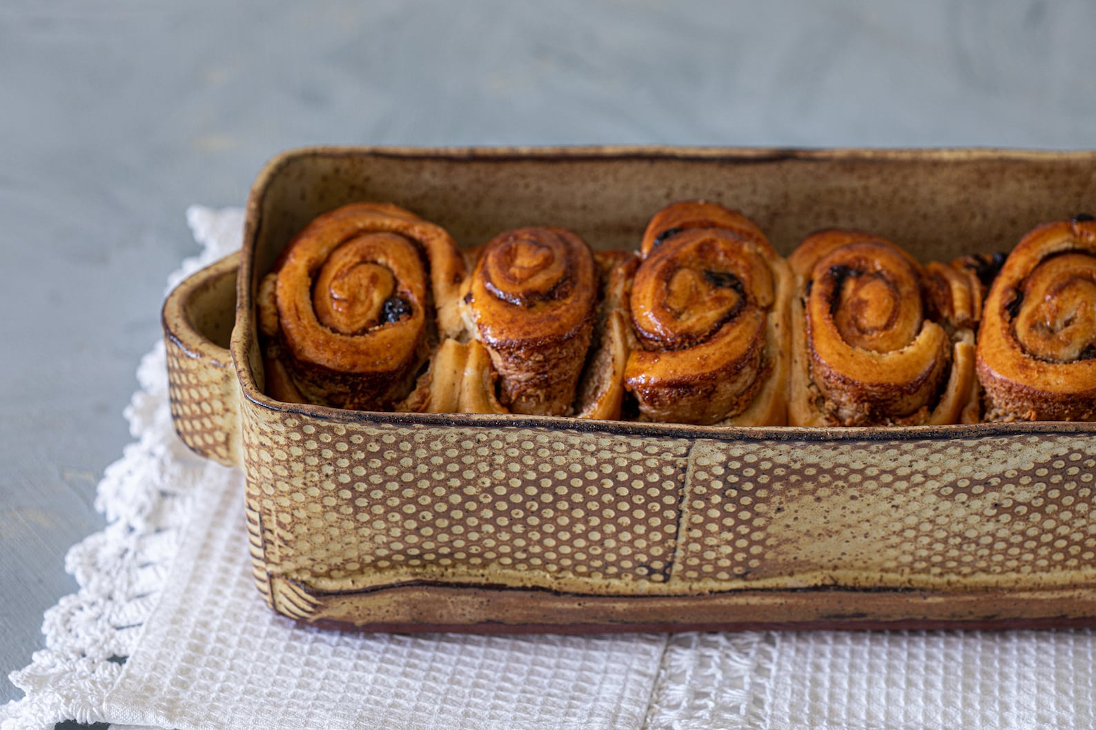 Ceramic Baking Dish Rustic Brown Serving Dish | Etsy