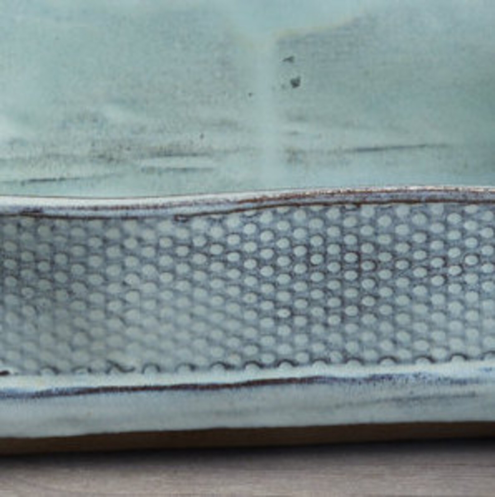 Big Ceramic Light Blue Baking Dish Big Ceramic Bowl Handmade - Etsy