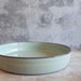 Big Pottery Light Blue Bowl, Ceramic Light Blue Baking Dish, Big ...