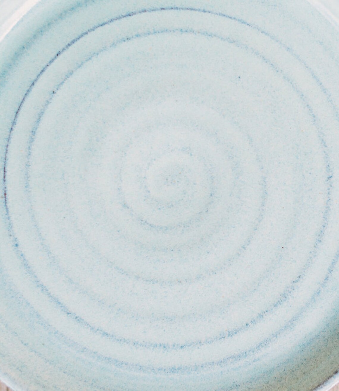 Ceramic Dessert Light Blue Plates Set SET OF FOUR Pottery - Etsy
