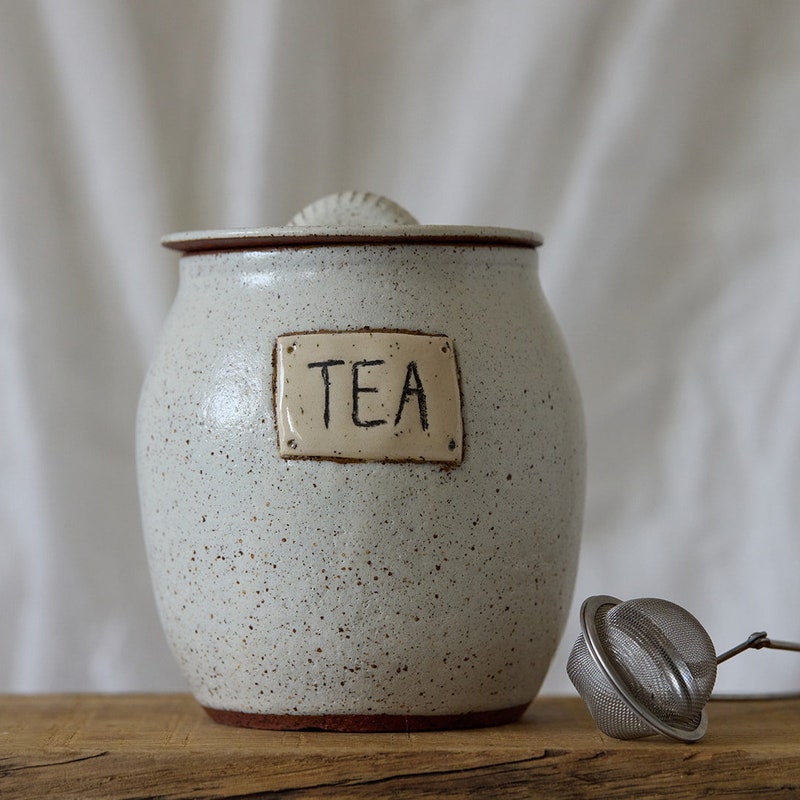 Tea Canister - Etsy