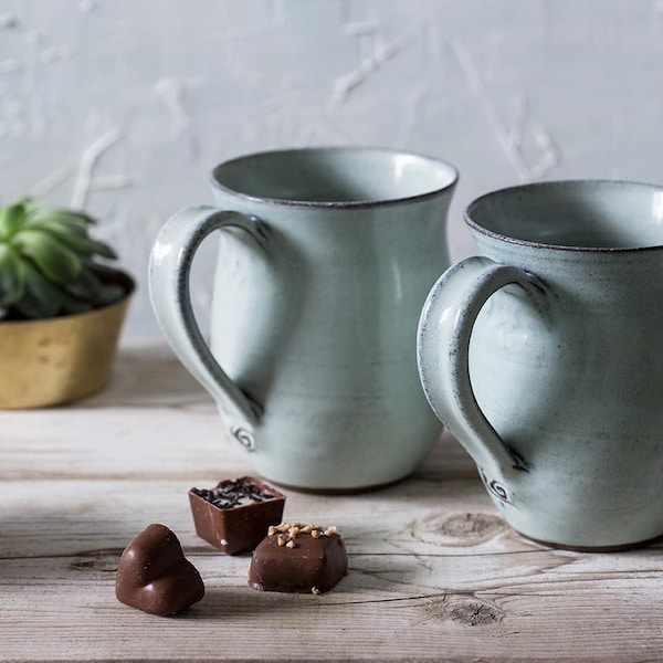 Ceramic Mug Set - Etsy