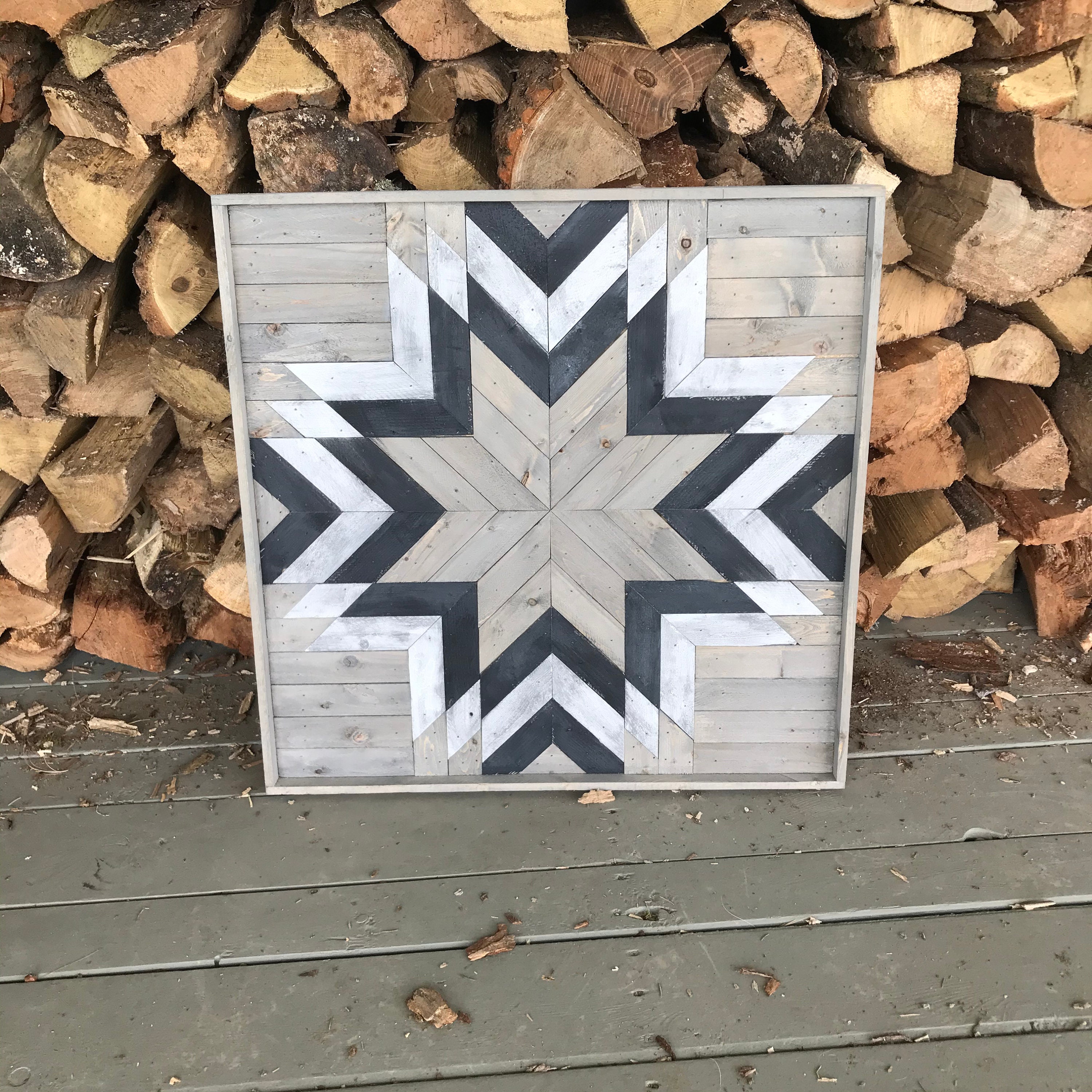 Barn Quilt Wood Barn Quilt Wood Wall Art Wooden Wall Art | Etsy