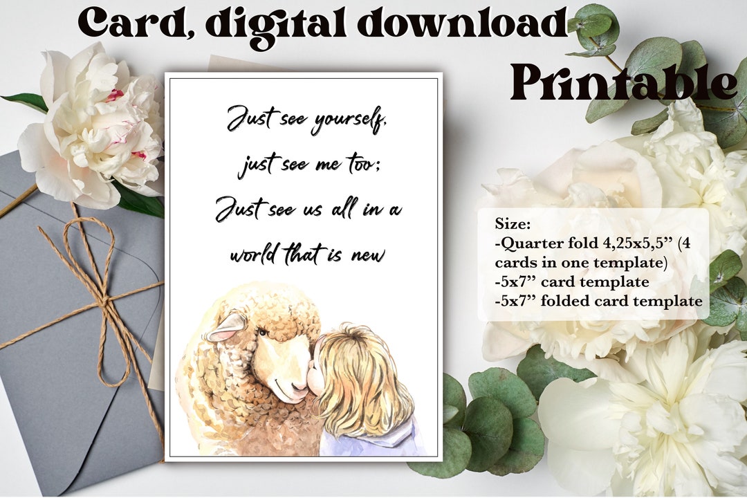 JW Card Printable From Song Just See Yourself Bible Quote Encouragement ...