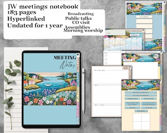 JW Meeting and Study Notebook, Samsung Notes, Meetings, Convention, Co ...