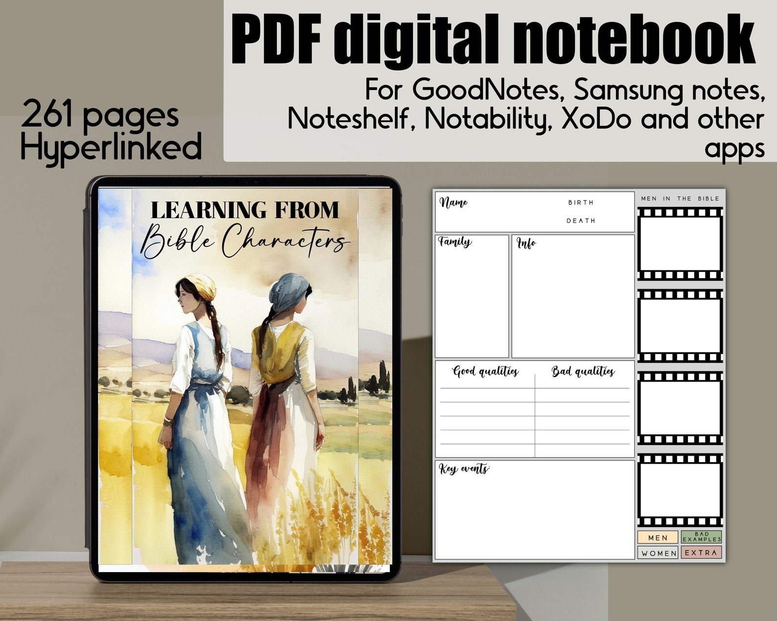 Set JW Study Animals Characters Jesus Illustrations Journal - Etsy