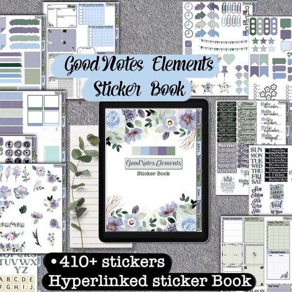Goodnotes Elements - Etsy