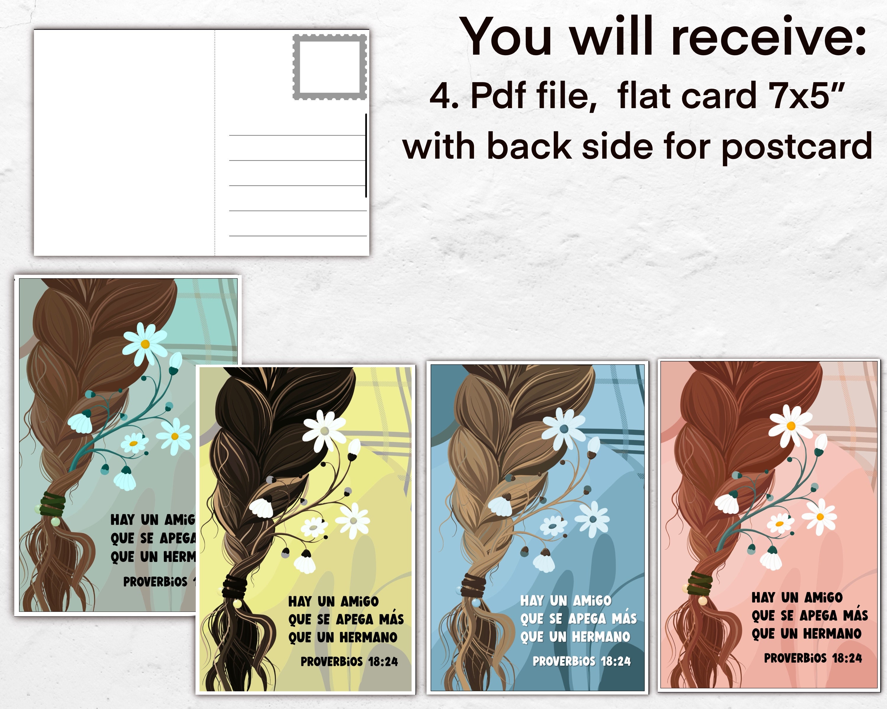 JW Card Spanish Friend Sister Printable Friend Sticks Closer - Etsy