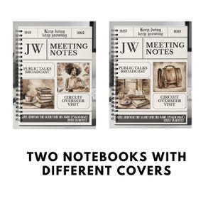 Meeting Notes Printable Notebook, 2025 Broadcasting Journal, Circuit ...