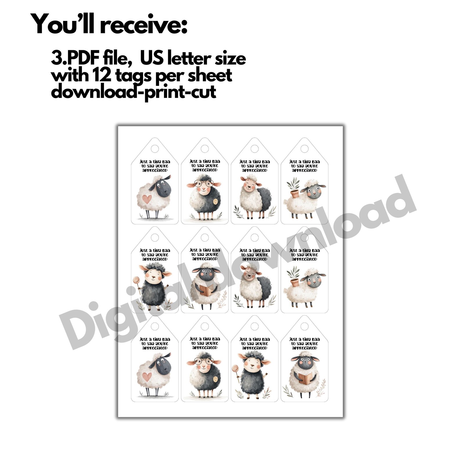 Pioneer Sheep Jw Card, Pioneers Gift, Encouraging Card Printable Elders ...