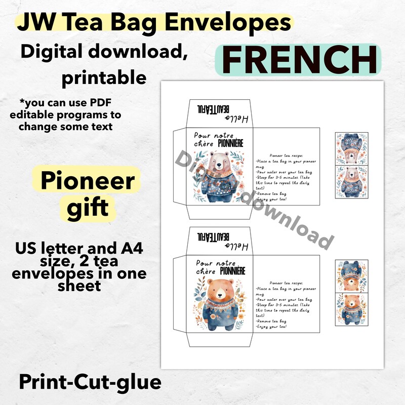 Tea Bag Envelopes - Etsy