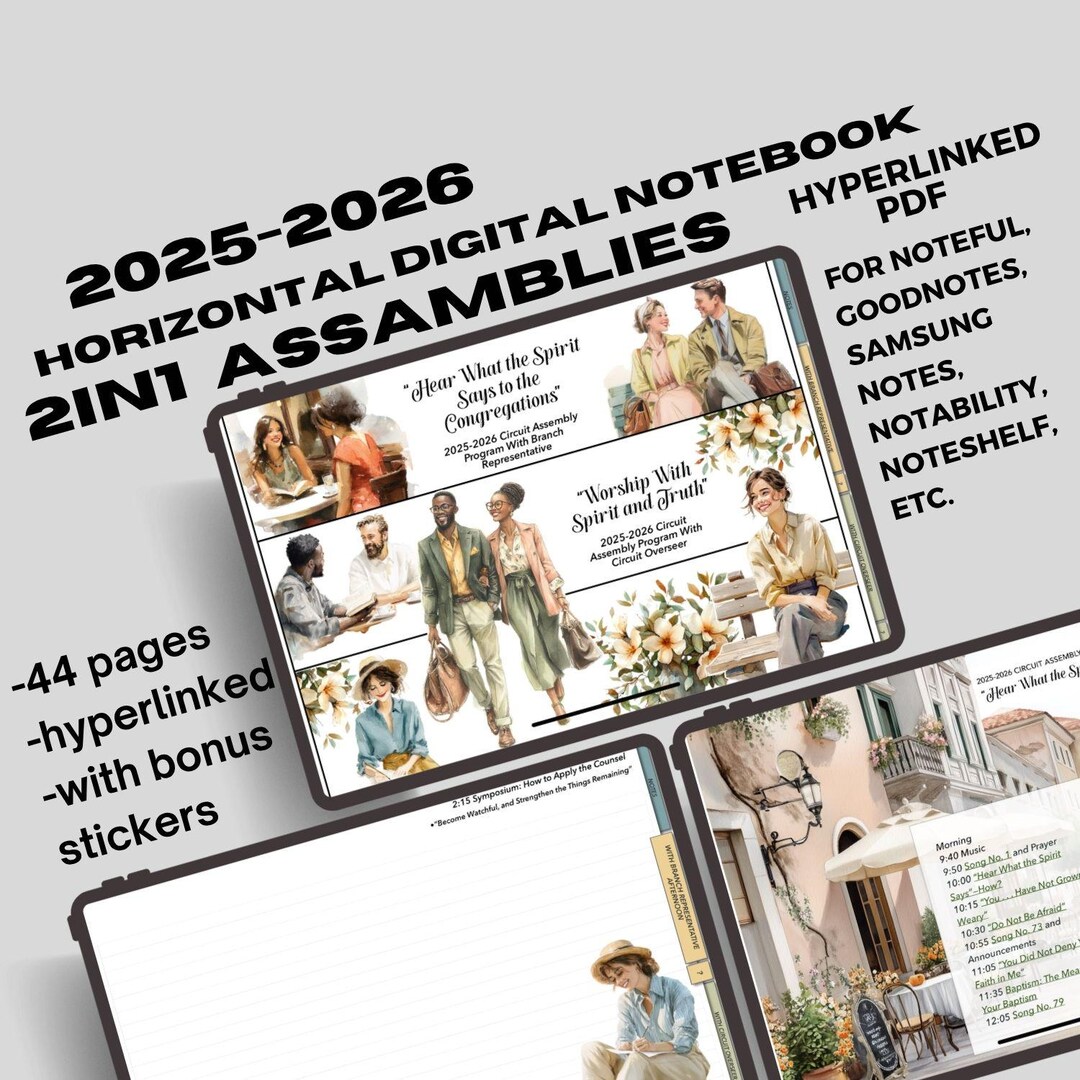 Digital PDF Notebook 2in1 Circuit Assemblies Landscape 2025 2026 ...