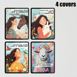 JW Study Animals Journal Family Worship Idea, Digital Notebook Jehovah ...