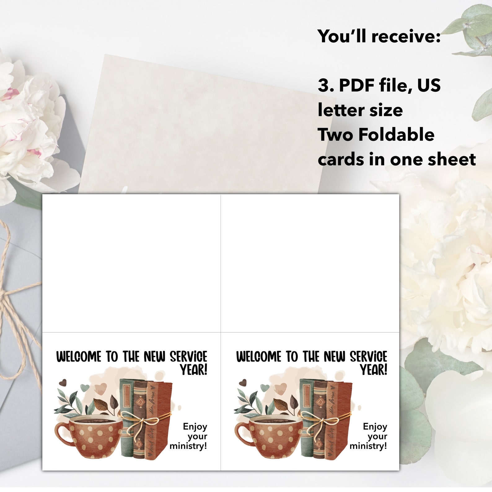 JW New Service Year Card. 2024 2025 Pioneer Gift. Enjoy Your Ministry ...