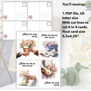 Card for Elders Wife Friend Sister Proverbs Pioneer Gift Printable ...