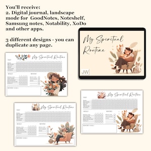 Spiritual Tracker JW Journal, Spiritual Tracking Digital Notebook ...