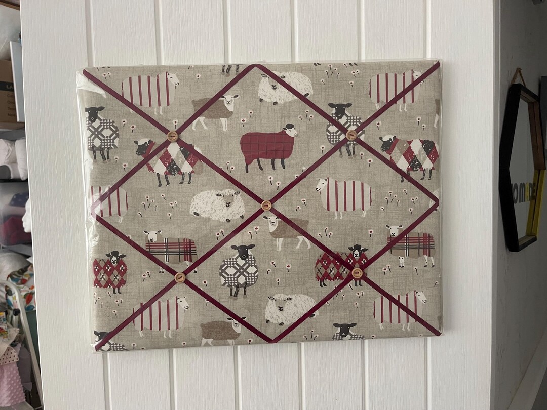 SHEEP Handmade Notice/memo Board. Attractive, Eye-catching and ...