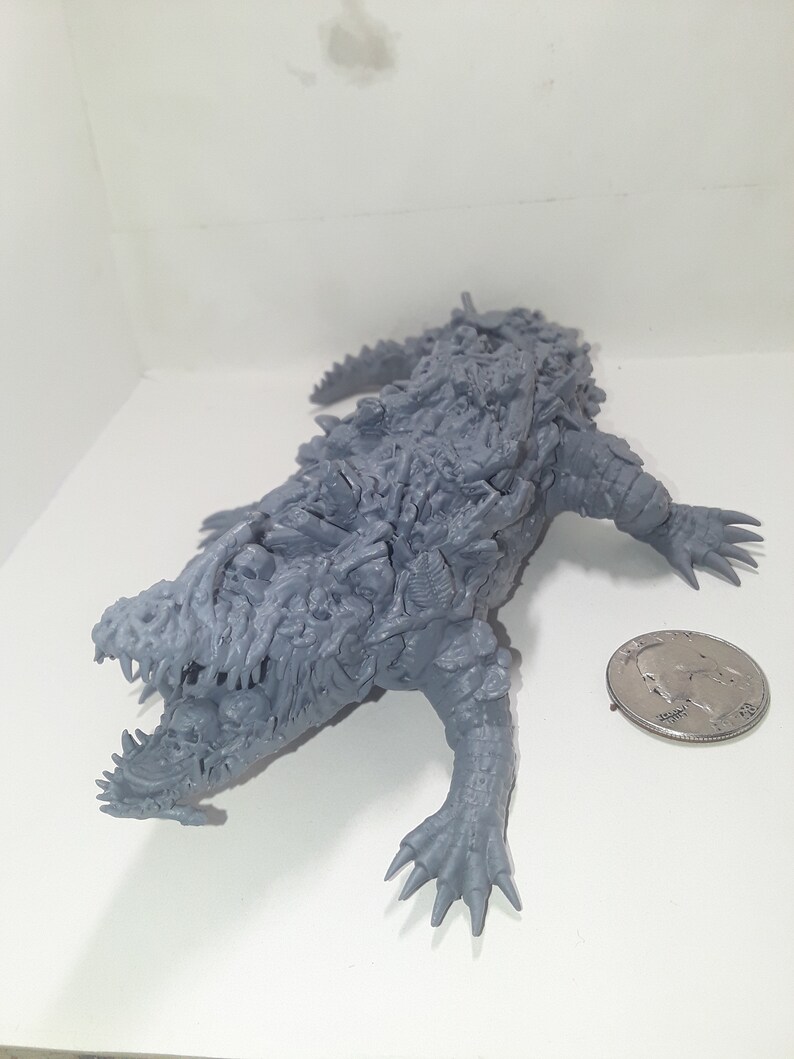 Giant Swamp Crodile by Printyourmonsters - Etsy