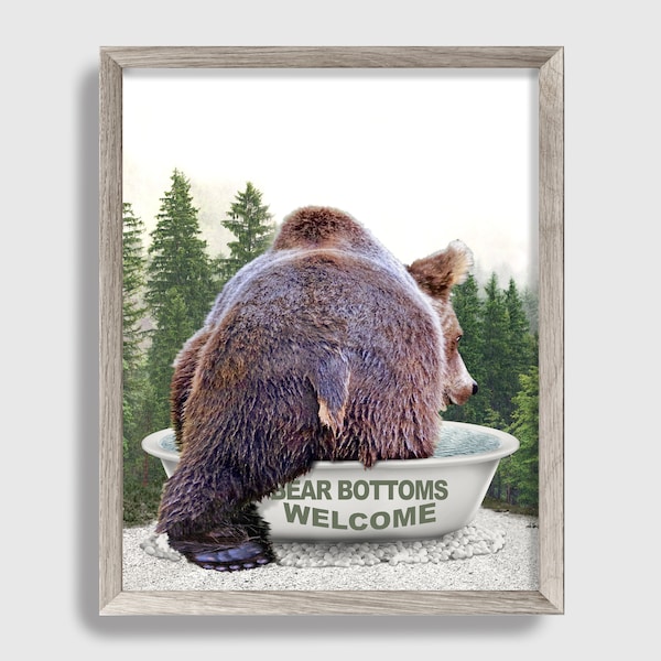 Bear Bottoms Welcome - Etsy