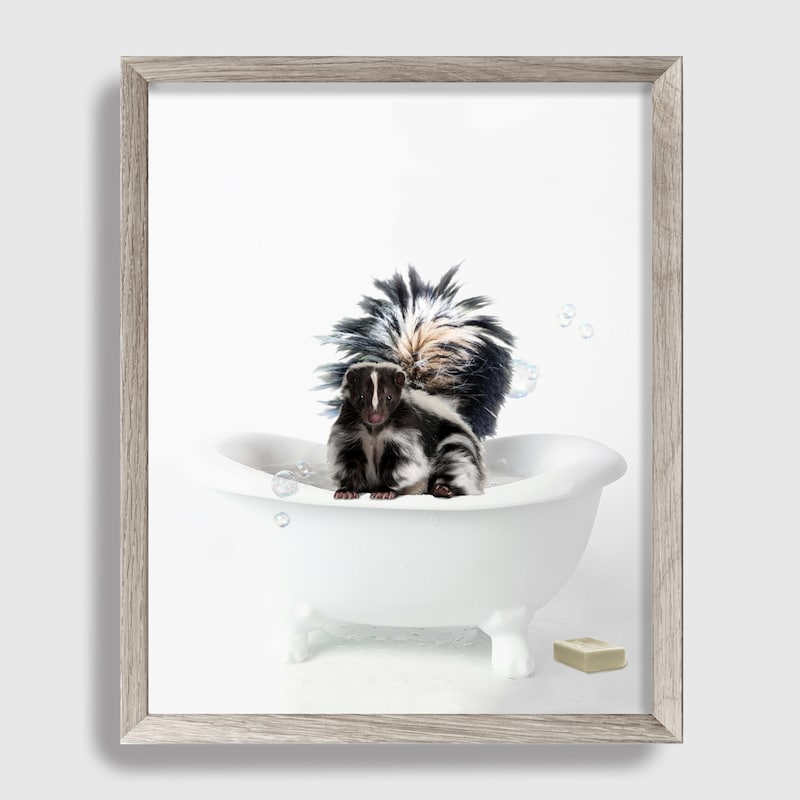 Funny Skunk Bathroom - Etsy