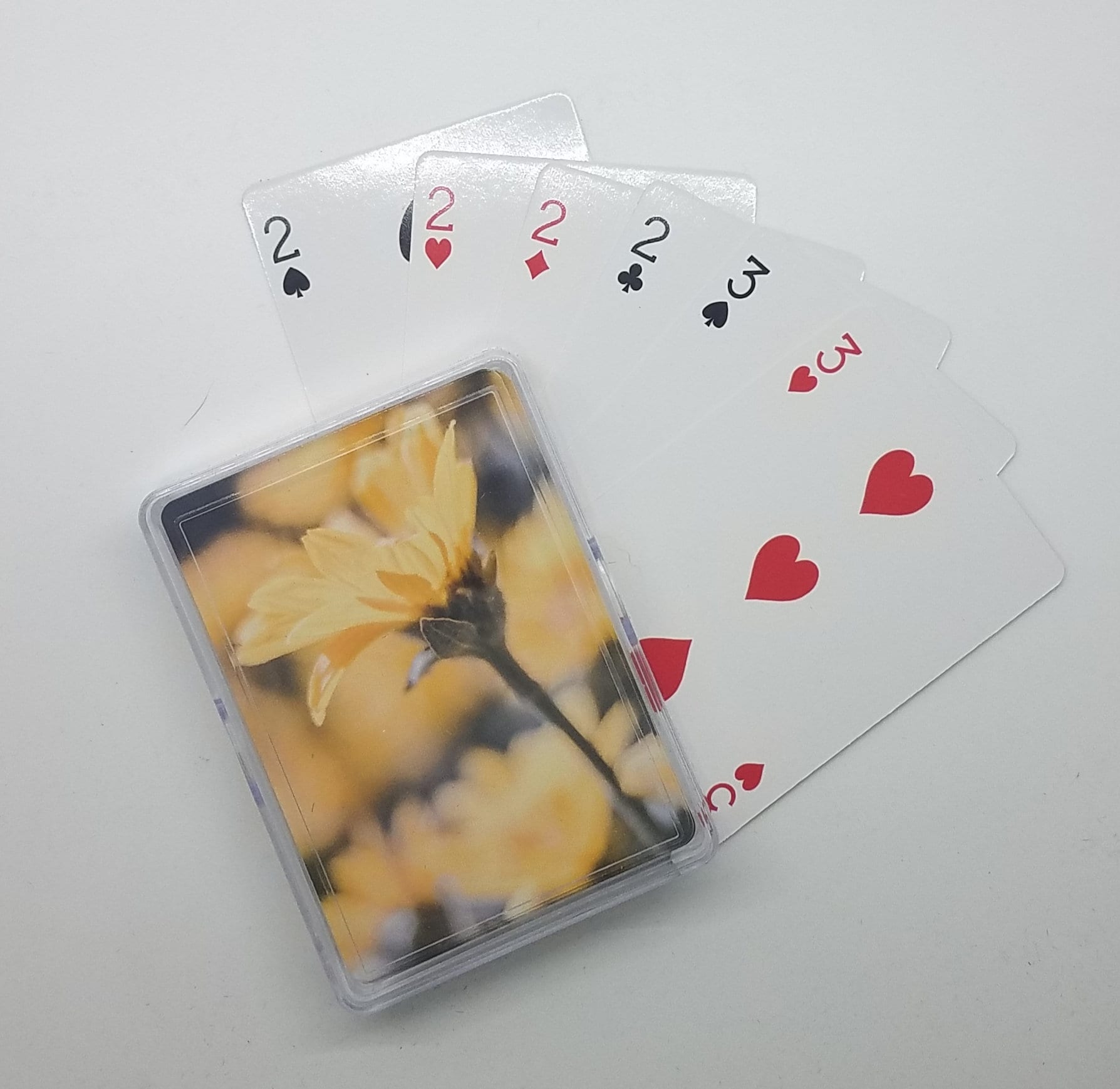 Yellow Wildflower Playing Cards Poker Deck, Floral Gift for Her - Etsy