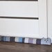 Door Draft Stopper Cat Patchwork Window Draft Dodger Door or Window ...