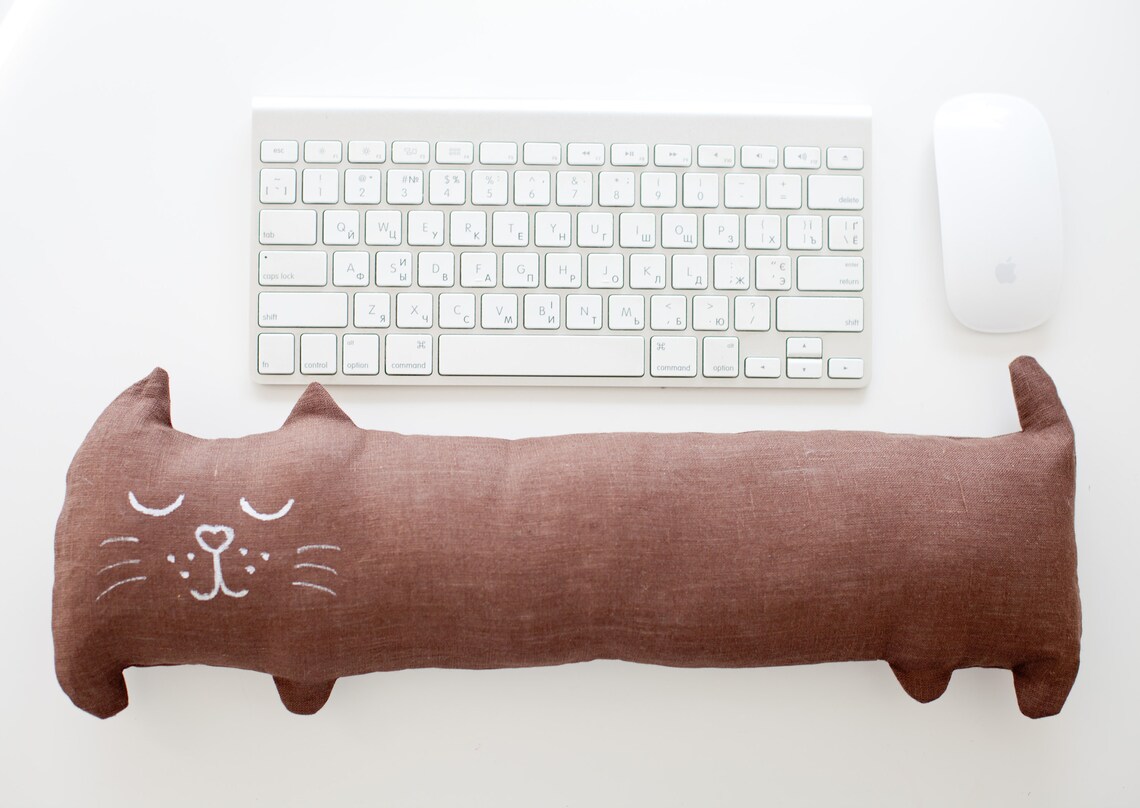 Keyboard Wrist Rest Cat Pad Cubicle Decor for Women High School ...