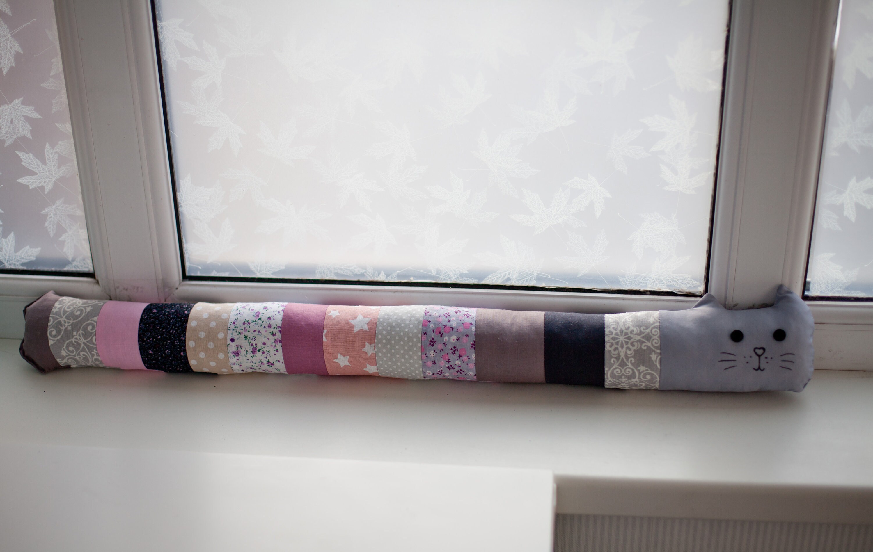 Draught Excluder Uk Vintage Stopper Door Snake Filled Draft Red Dog ...