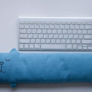 Keyboard Pillow Cushion Rest Set Wrist Rest Cat Bag Mouse Pad Cubicle ...