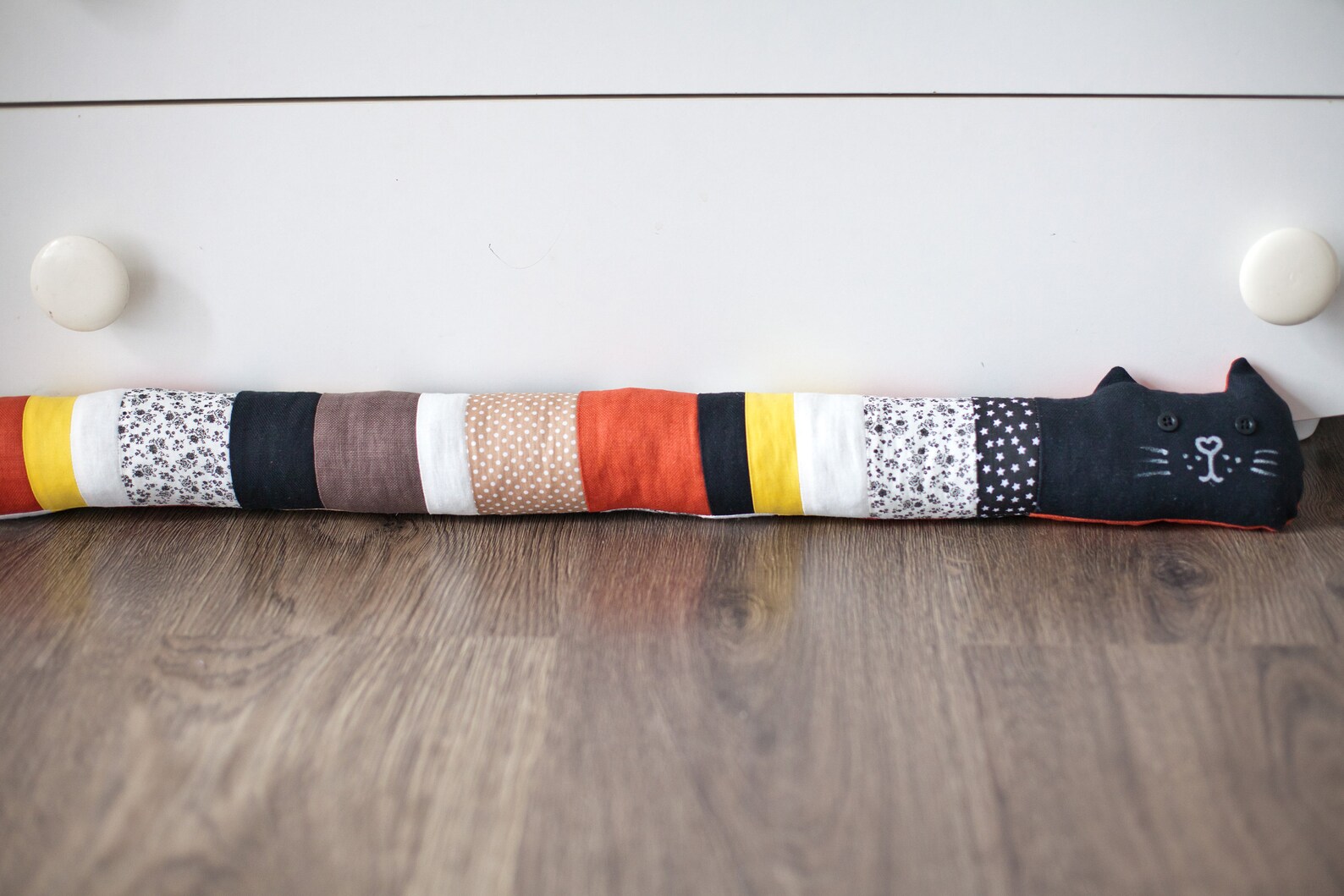 Draught Excluder Uk Vintage Stopper Door Snake Filled Draft | Etsy