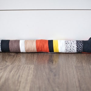 Draught Excluder Uk Vintage Stopper Door Snake Filled Draft Red Dog ...