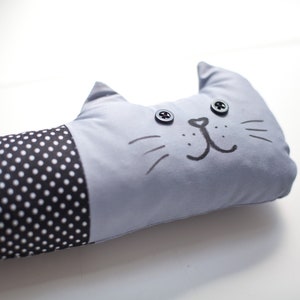 Door Draft Stopper Cat Patchwork Window Draft Dodger Door or Window ...