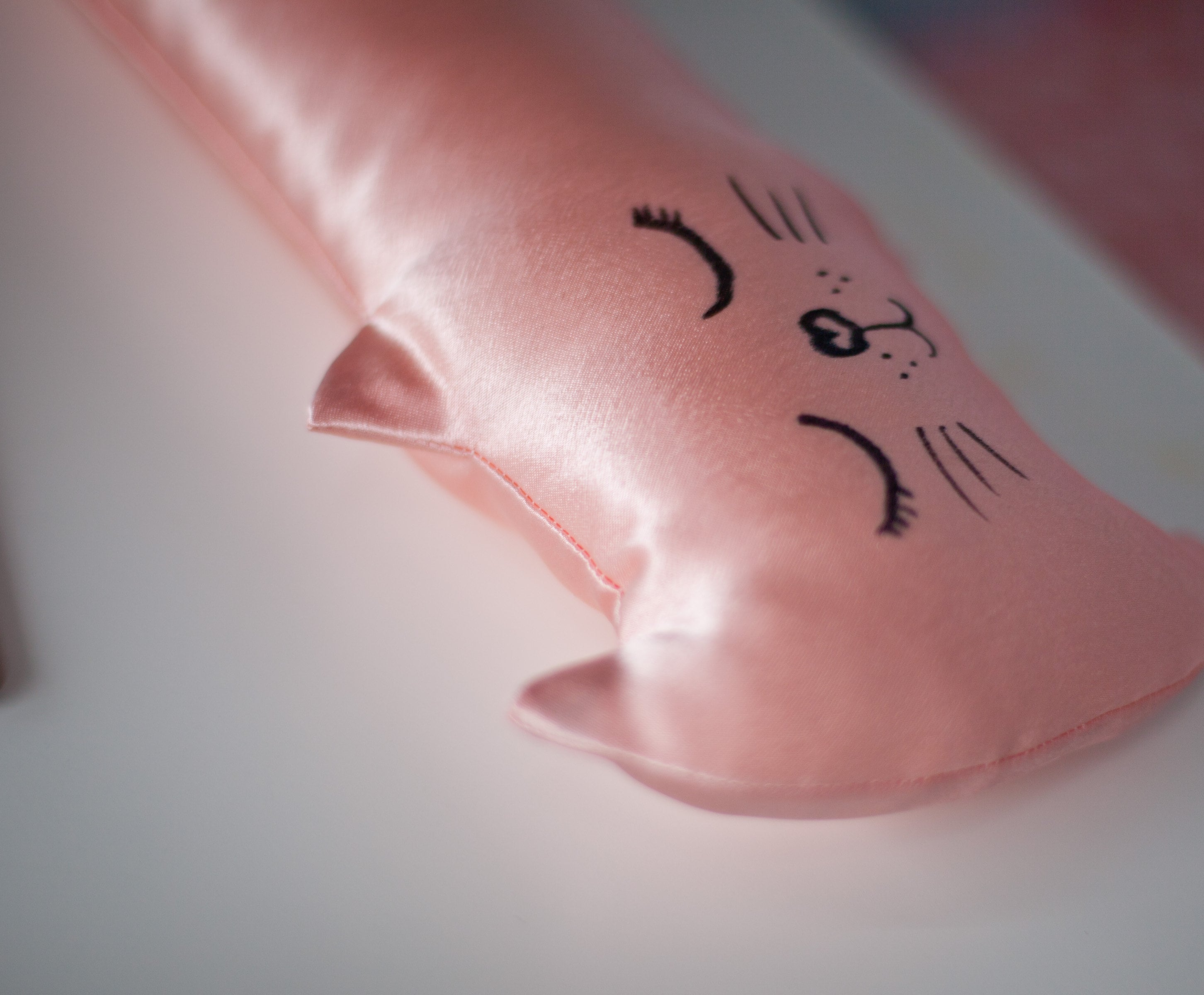 Wrist rest pink rose gold for laptop cat set Wrist pad pillow | Etsy