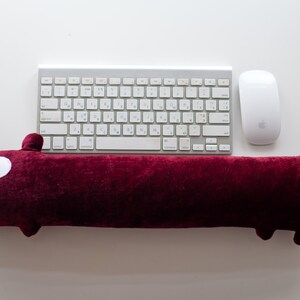 Keyboard Wrist Rest Rose Gold Pink Mouse Pad Cat Cubicle Decor Gold ...