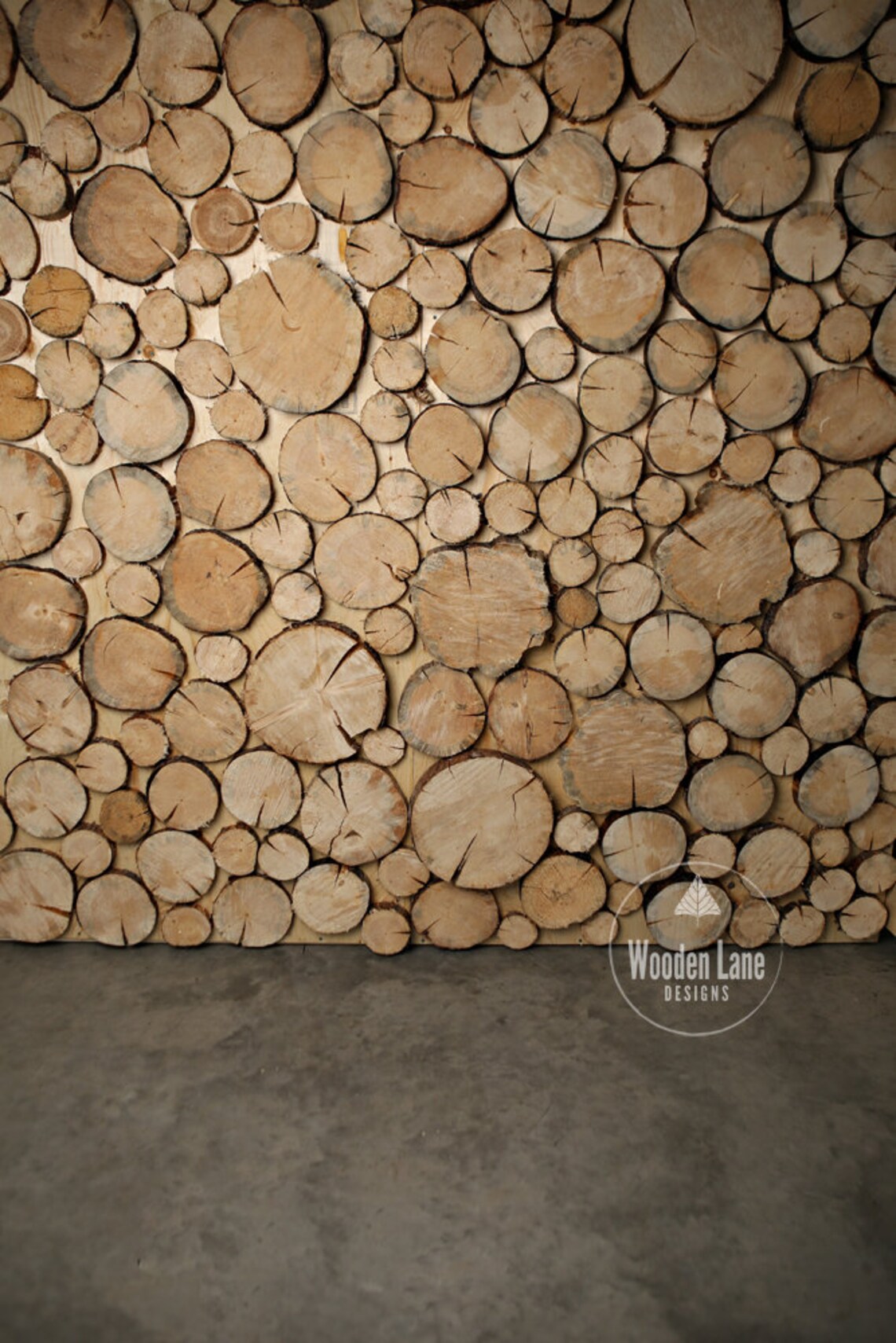 Wooden Digital Background, Wood Digital Backdrop, Log Wall Digital ...